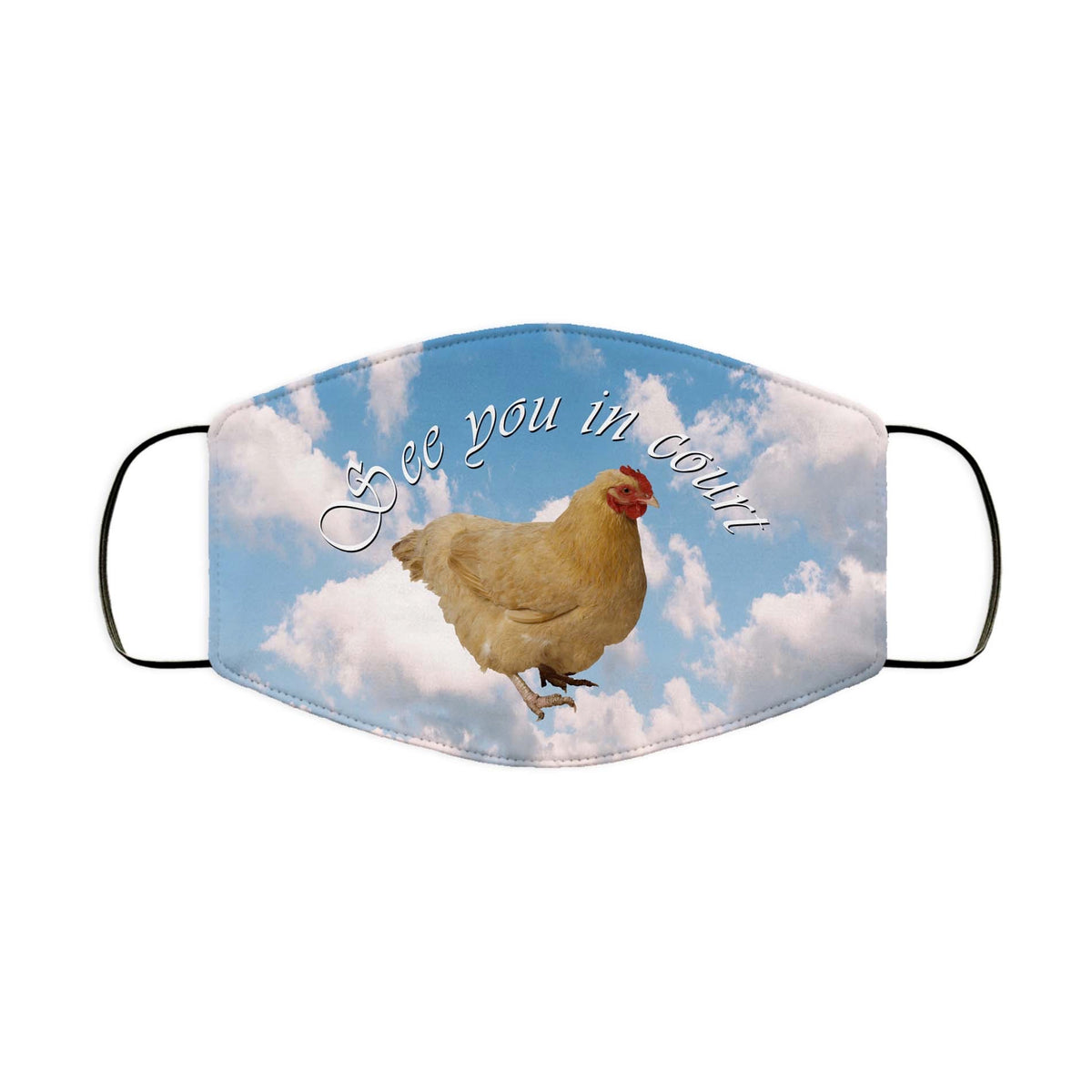 See You in Count Chicken Face Mask – Jagy